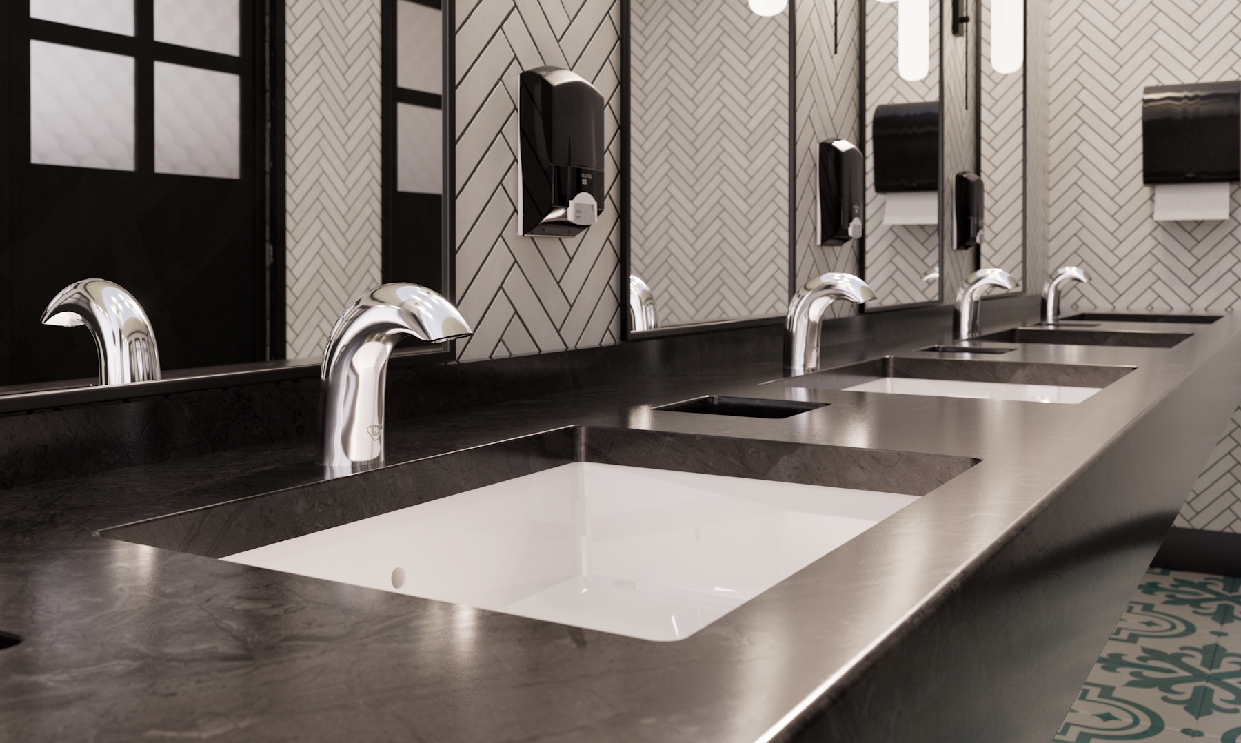 Commercial Restrooms: Balancing Aesthetics & Practicality | Facility ...