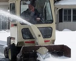 Throw Snow Up to 30 Feet With Grasshopper Snowthrowers | Facility ...