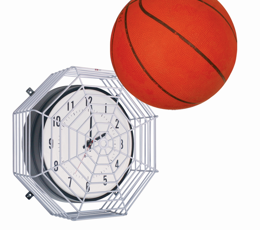 STI Wire Cages Protect Clocks, Bells and More | Facility Management